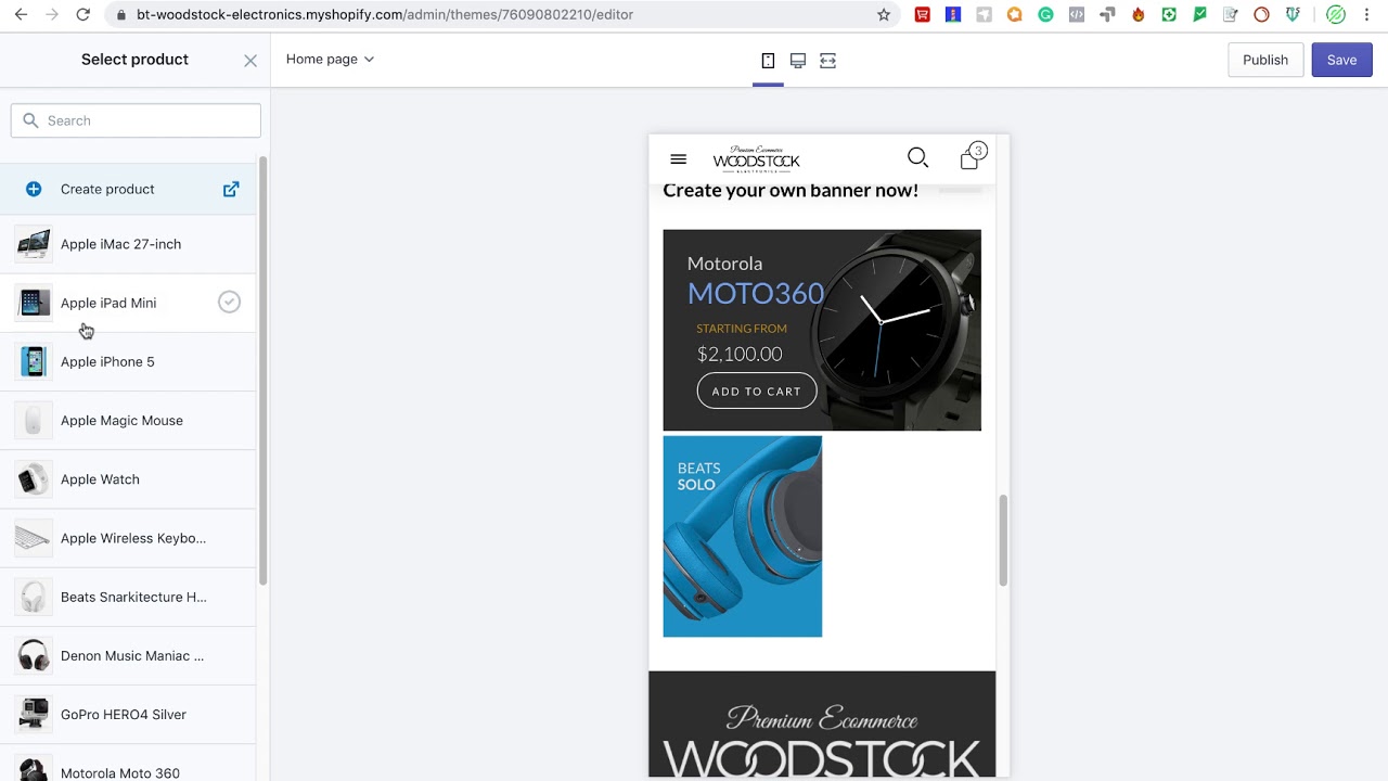 Build a banner with multiple layers in Shopify theme - YouTube