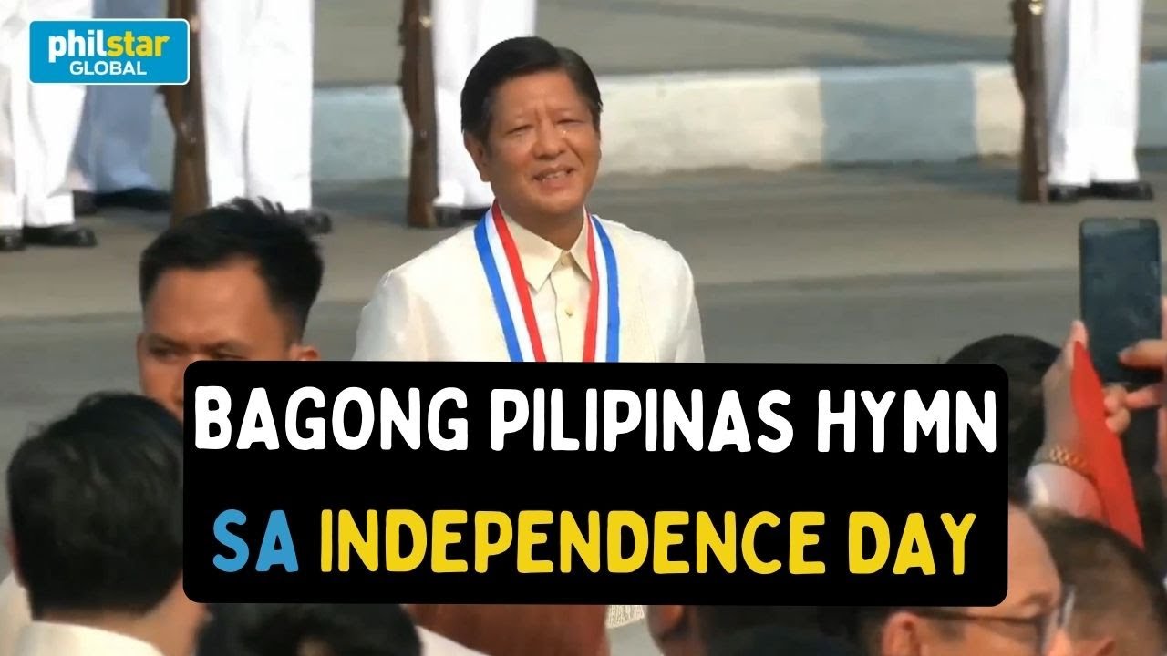 “Bagong Pilipinas” pledge and hymn were recited and sung during the ...