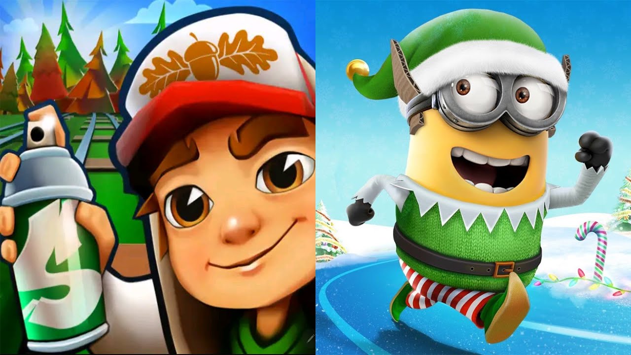 Subway Surfers VS MINION RUSH Infinite Run Game - iPad Gameplay 2021 ...