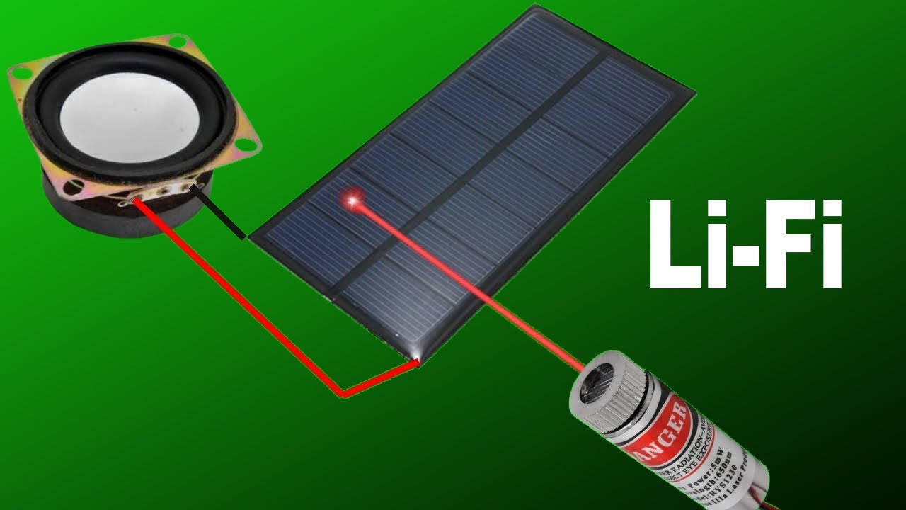 LI-Fi Communication | Amazing Project - YouTube