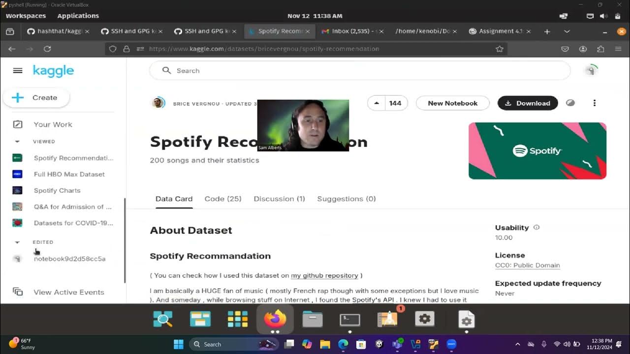 Setup script and GUI using Kaggle - YouTube