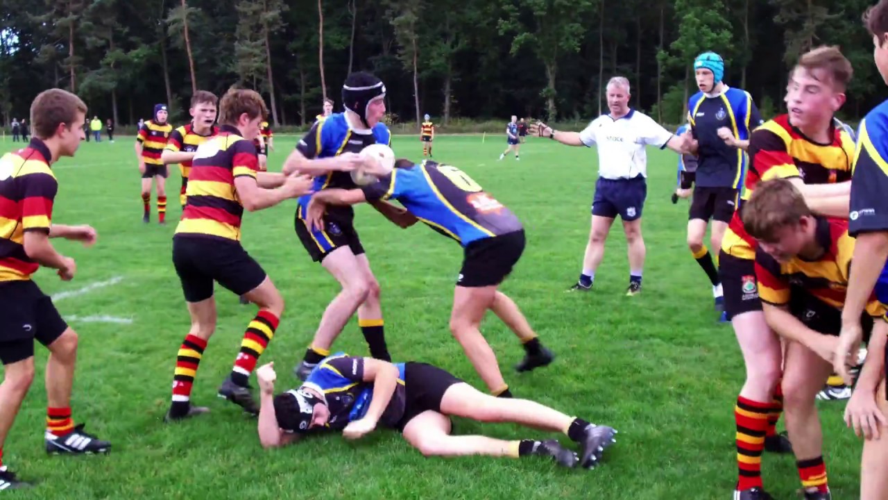 Harrogate Rugby U16's VS West Park 2018 - YouTube