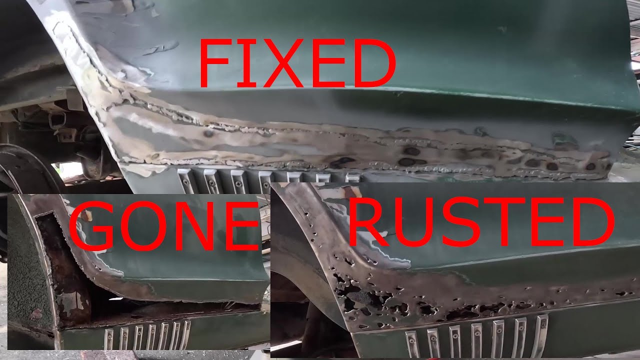 See What This DIY Rust Repair Does To These Classic Cougar Quarter ...