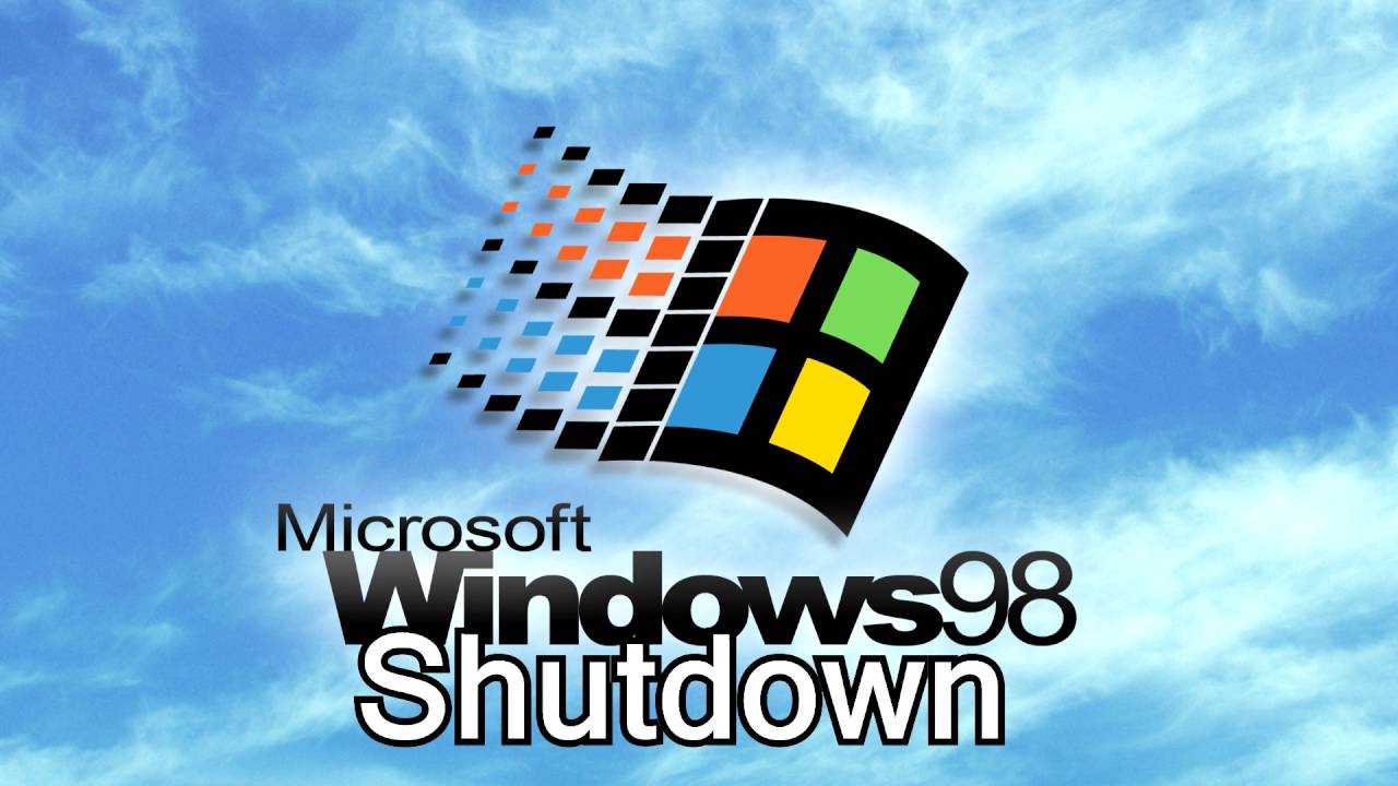 Windows 98 Sound: Shutdown - YouTube