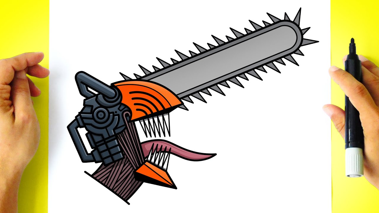Como DESENHAR CHAINSAW MAN - Como DIBUJAR a CHAINSAW MAN - YouTube