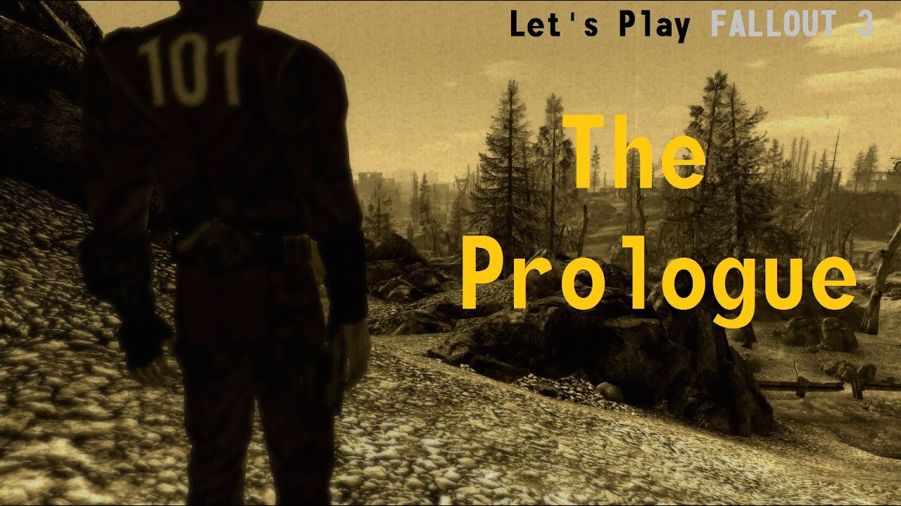 Let's Play Fallout 3 Episode The Prologue - YouTube