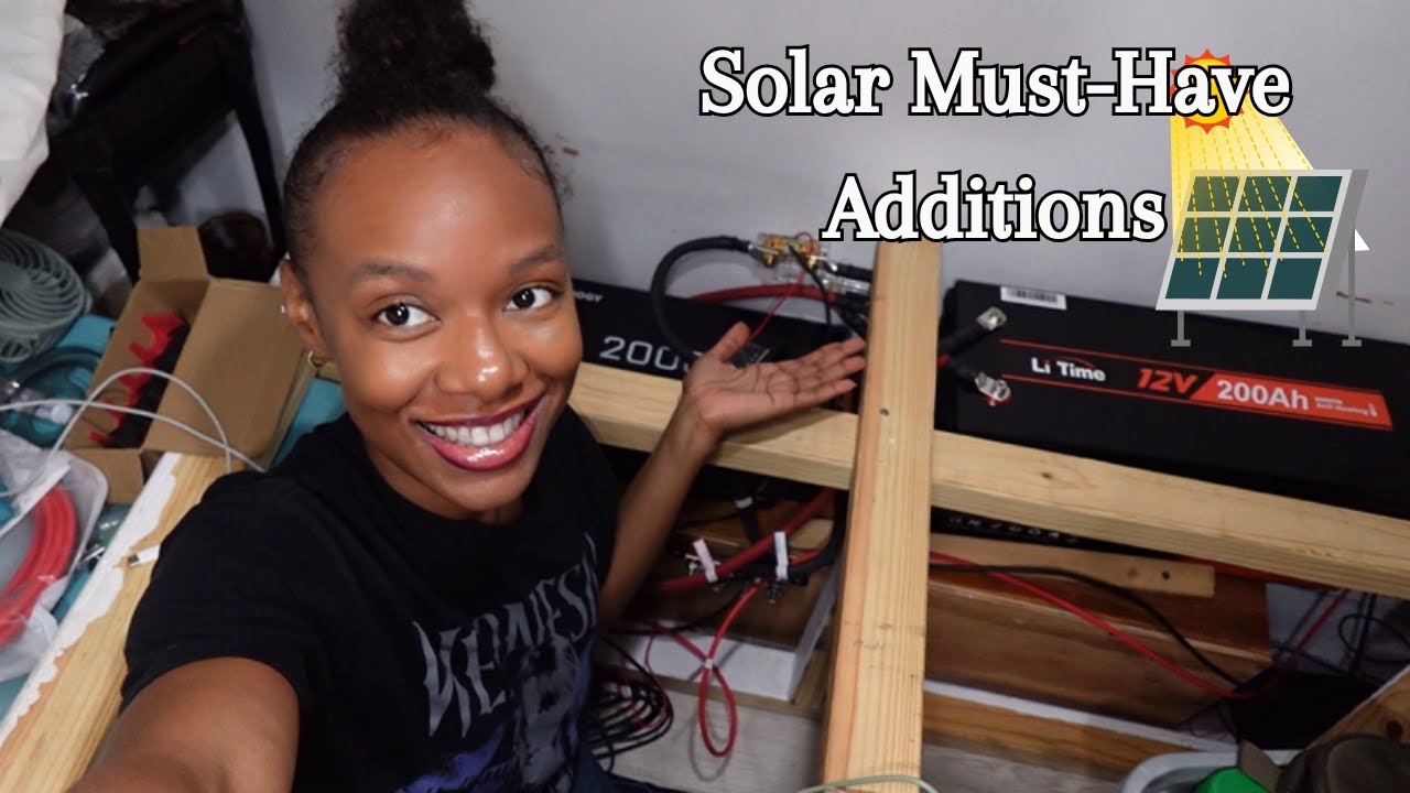 Adding a Few Must-Have Solar Items to My Setup - YouTube