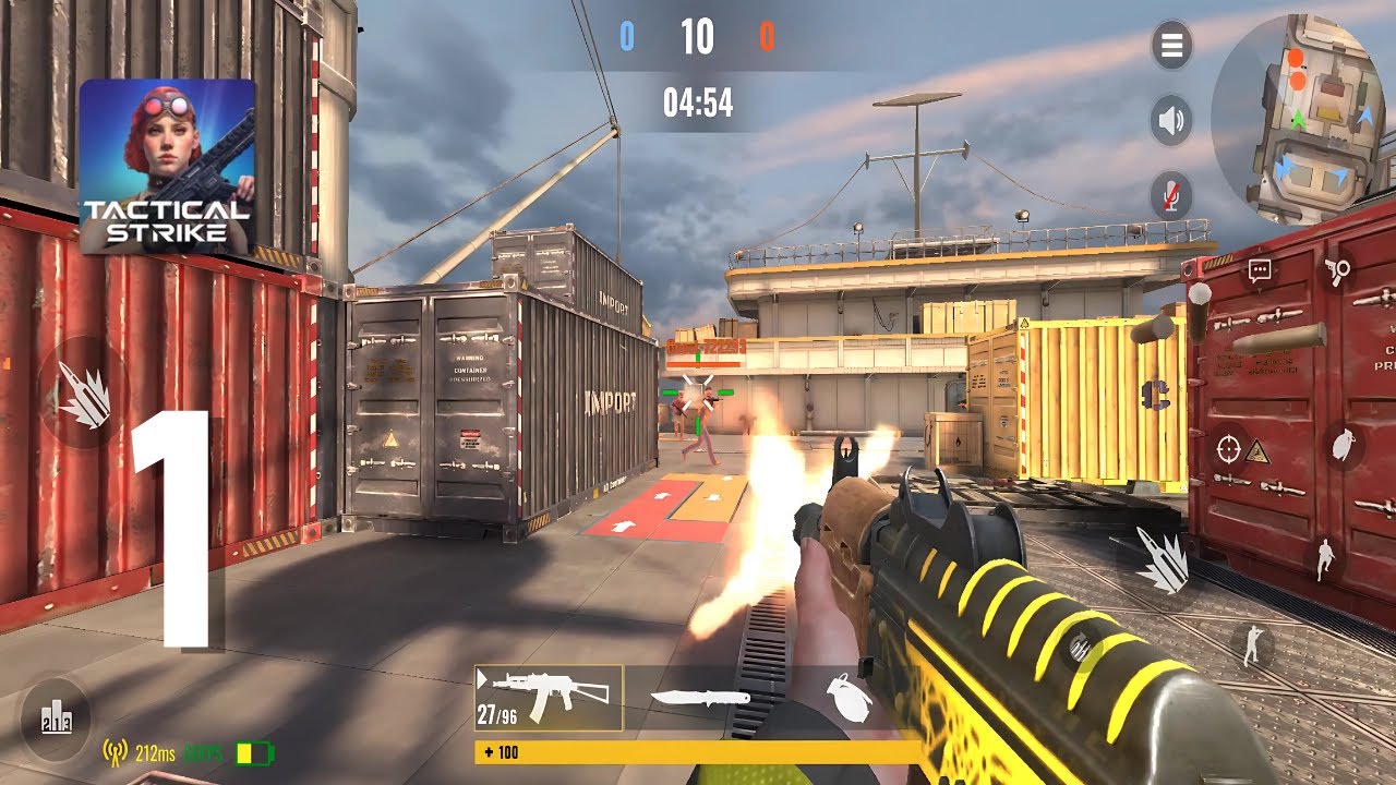 Tactical Strike: 3D Online FPS Gameplay Walkthrough Part 1 (Android ...