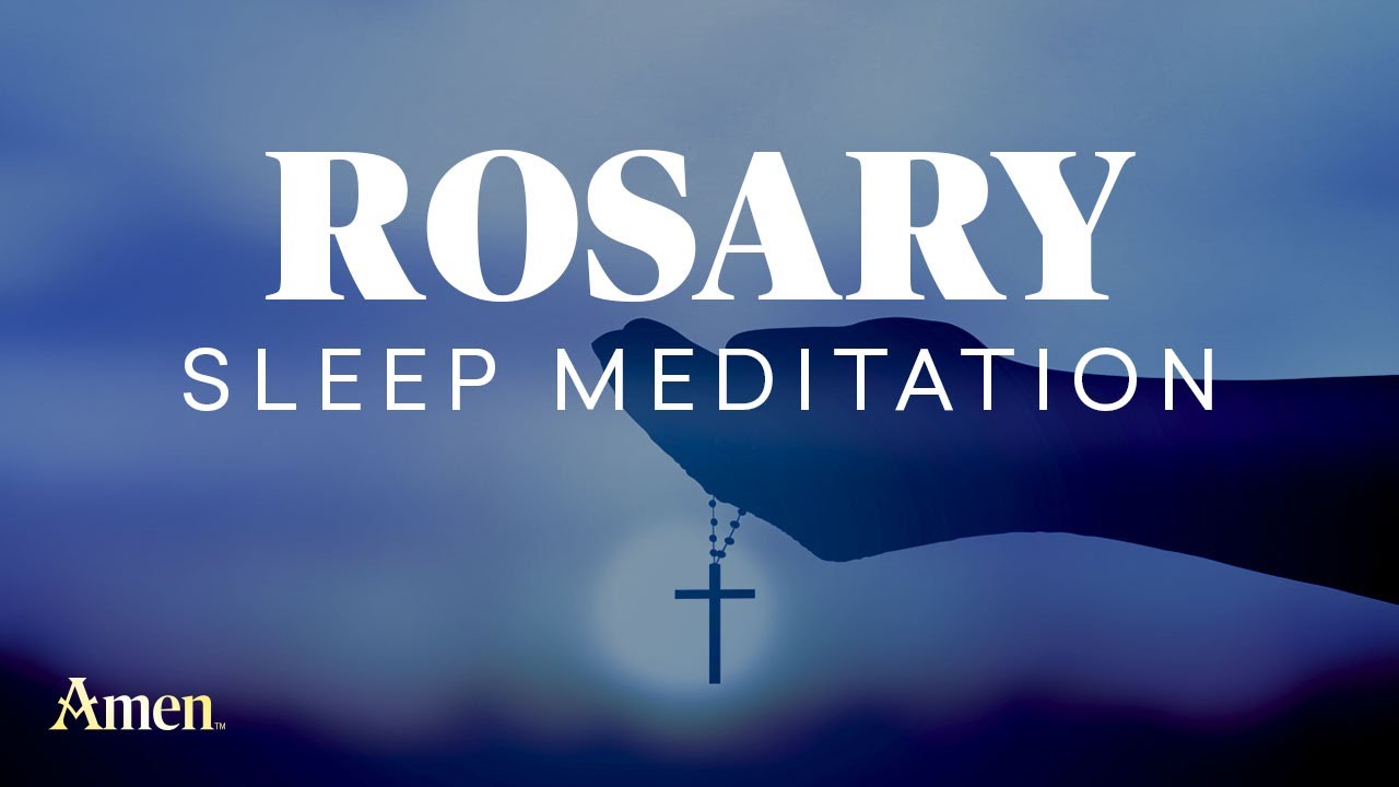 Wind Down & Rest Easy With Amen Sleep Meditation Rosary [3 Hour Rosary ...