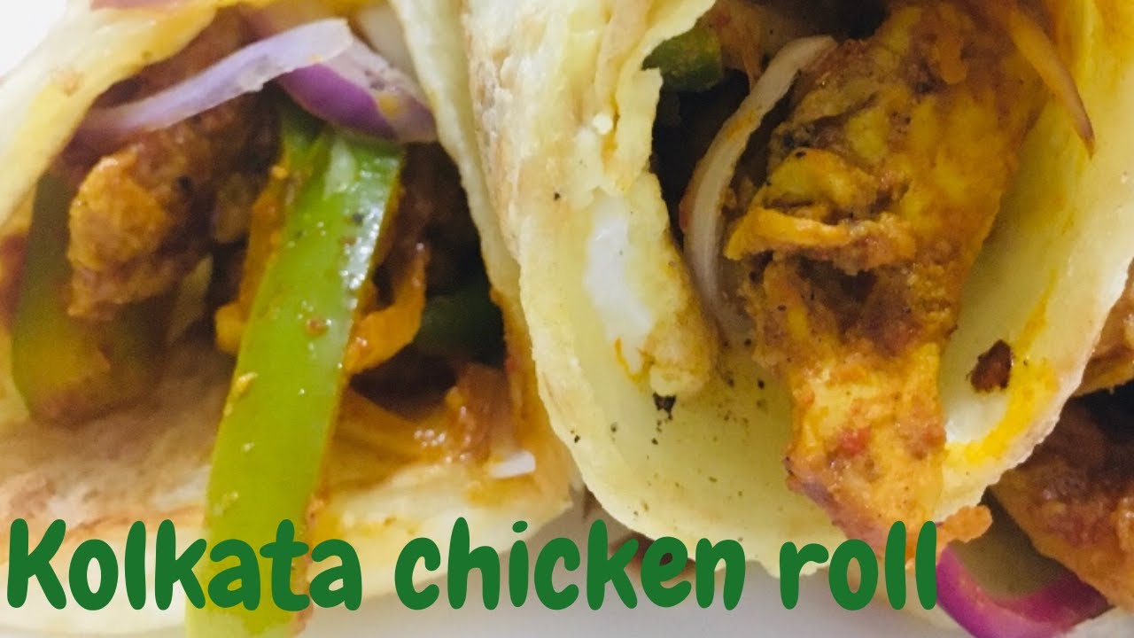 Chicken kati roll||egg chicken roll||Genuine Point by Afsal - YouTube