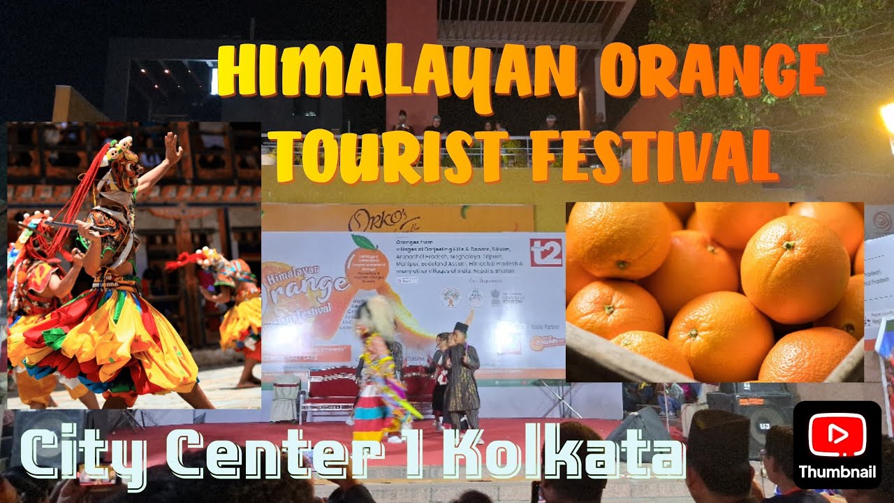 HIMALAYAN ORANGE TOURIST FESTIVAL at KOLKATA | Nepali Dance Program ...