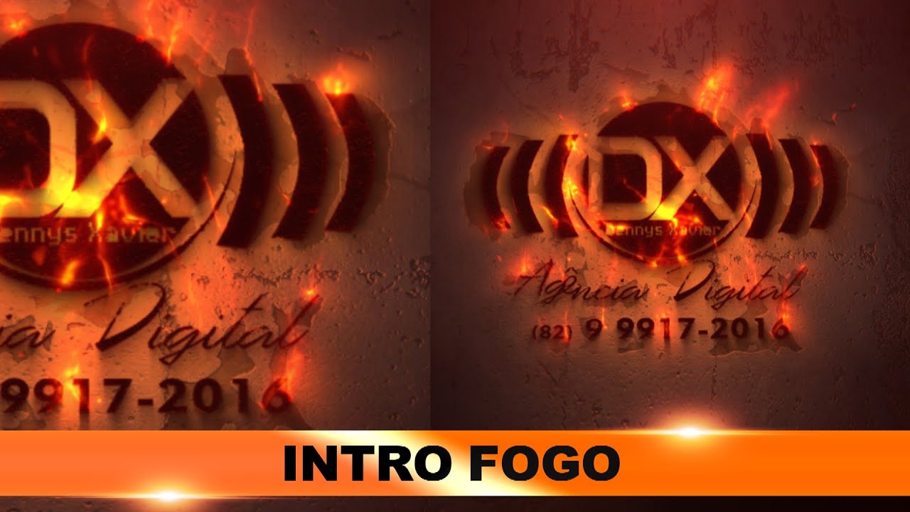 Fire Logo Reveal - INTRO FOGO - YouTube