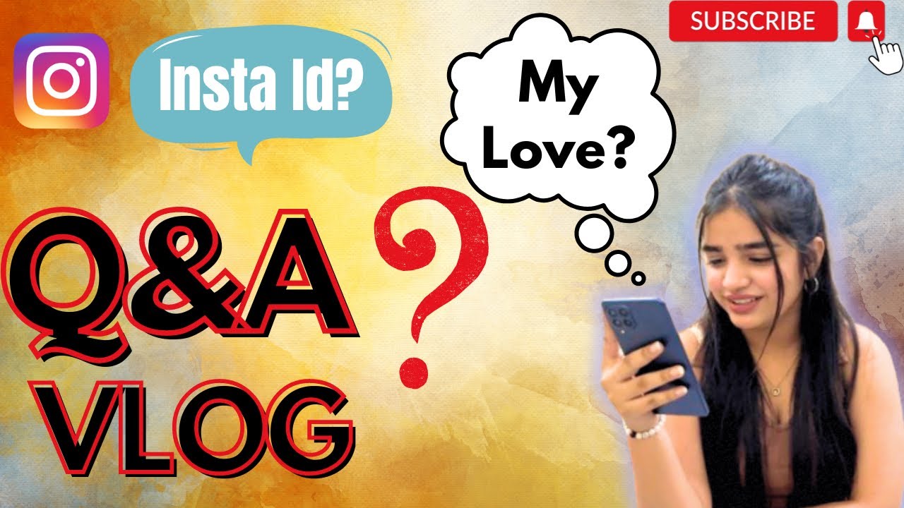 Q&A VLOG: Answering To Instagram Most Asked Questions| Q&A| INSTA|Q&a ...