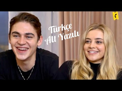 Türkçe alt yazılı Hero Fiennes Tiffin ve Josephine Langford röportajı, After 2 Türkçe