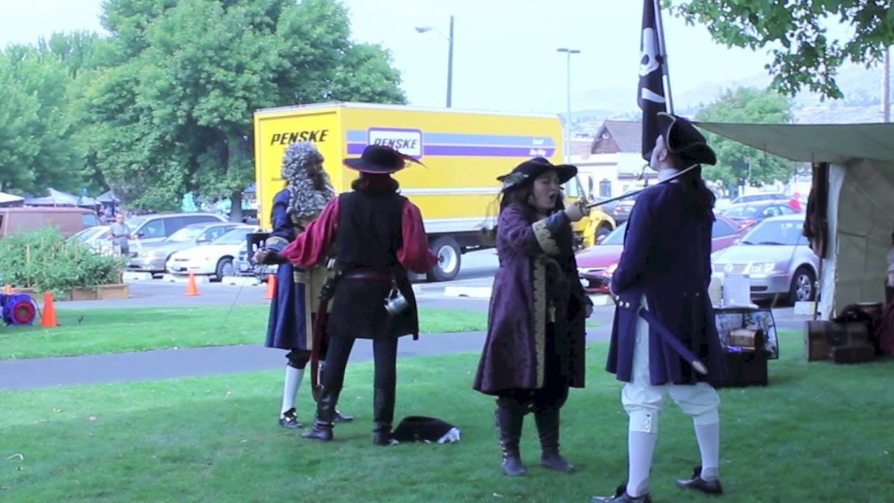 Lake Chelan Pirates part 1 - Swords and Kids - YouTube