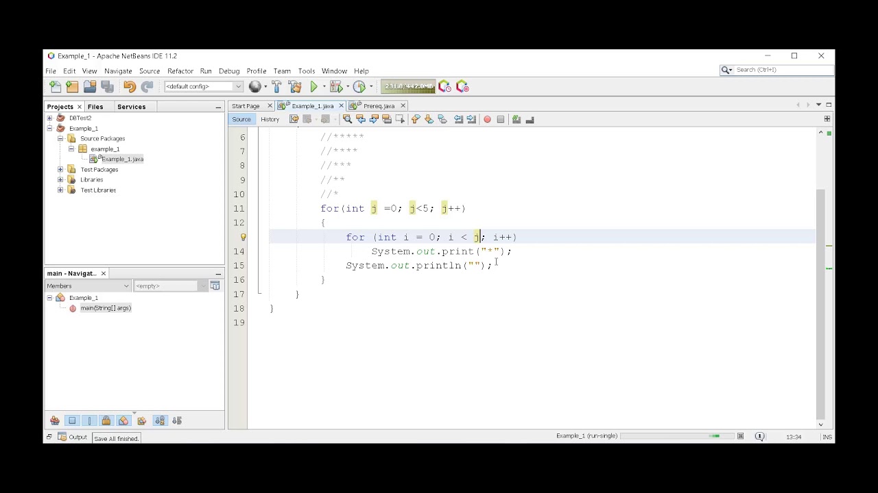 Java1 21 Java For Loop Nested Loop Patterns جافا بالعربى 4680