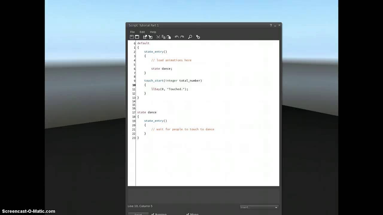 SL Scripting Part 3: Events - YouTube