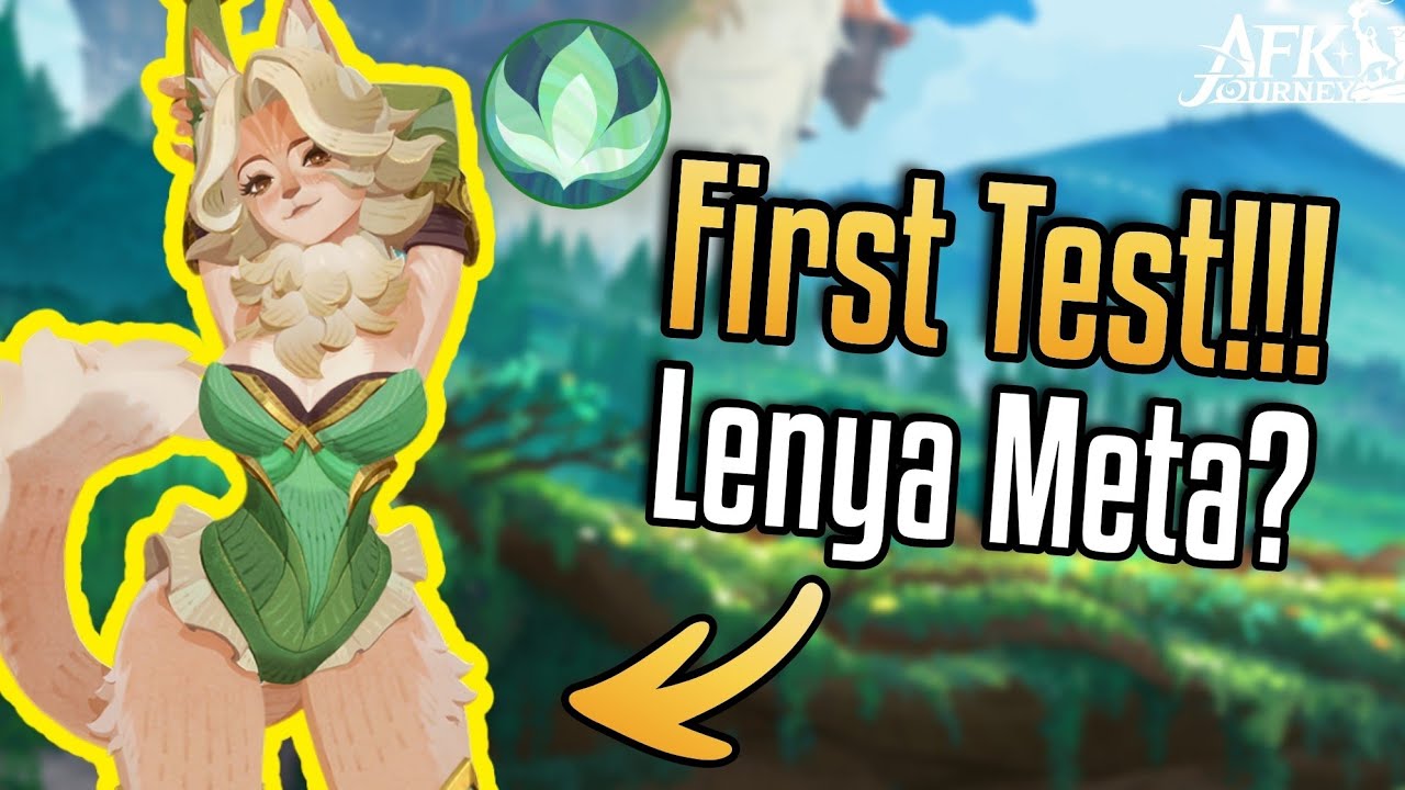 Lenya the Wild Cyclone!!! First TEST of the new Wilder Hero! - AFK ...