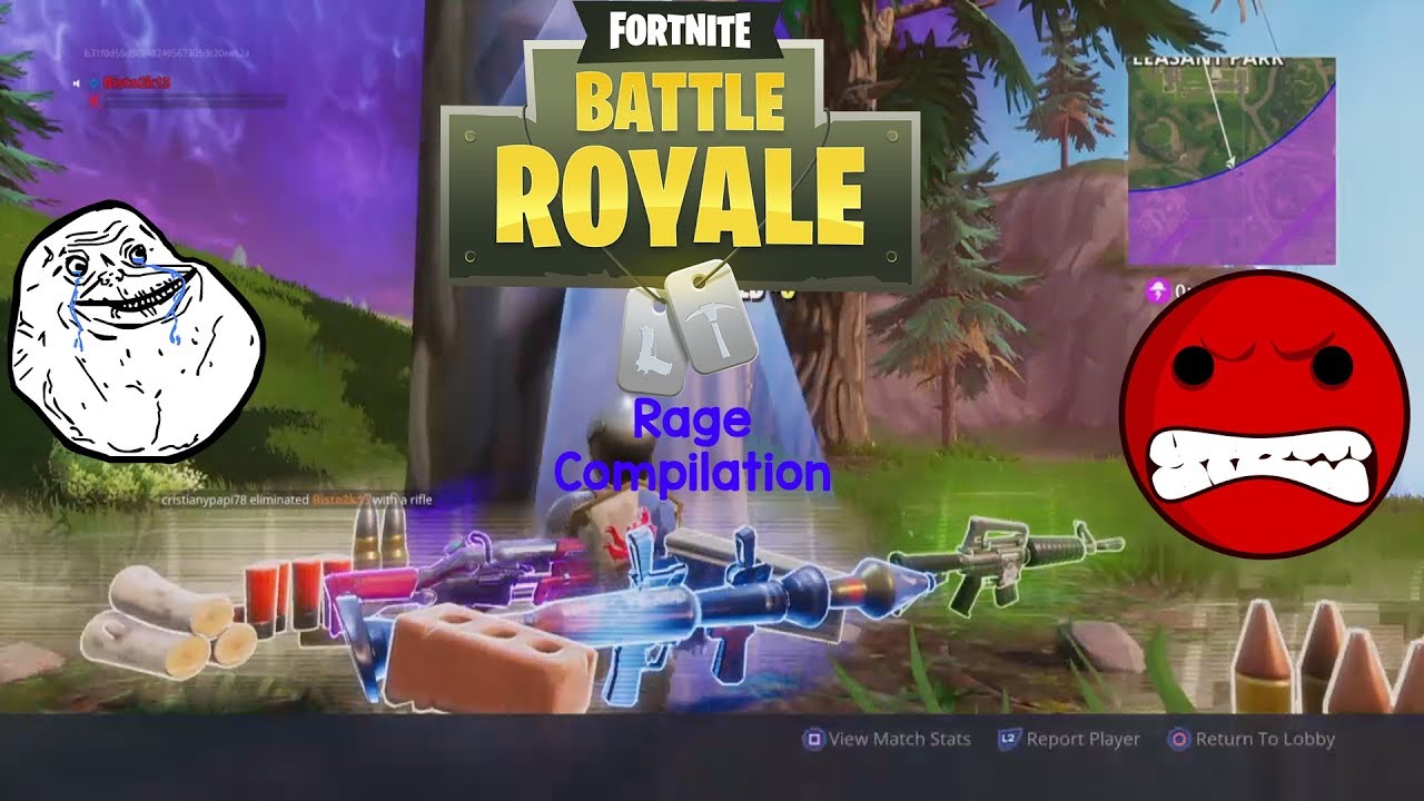 Fortnite rage compilation - YouTube
