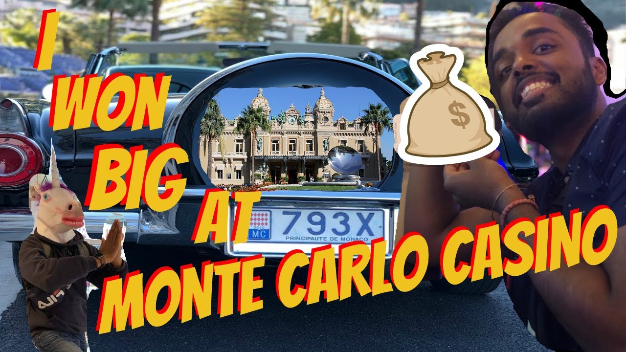 Winning big at Monte Carlo Casino! - YouTube