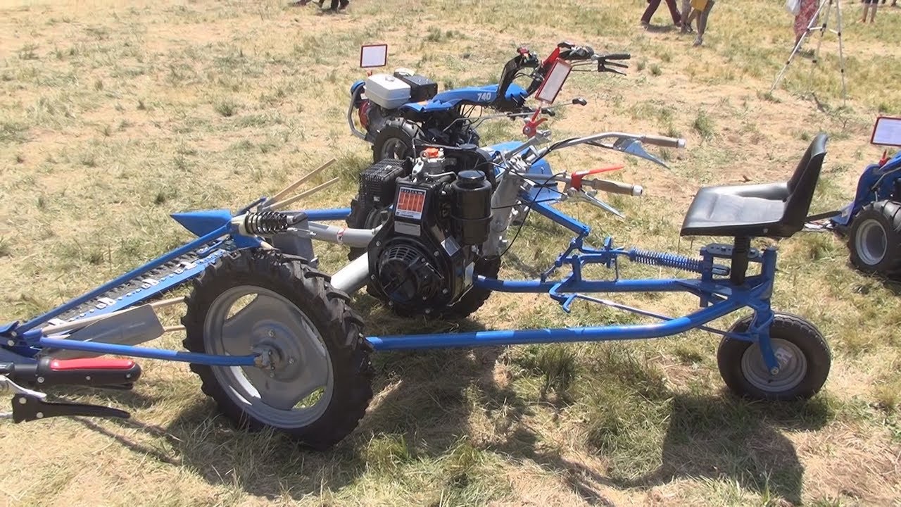 BCS 622 Lawn Mower Exterior and Interior - YouTube