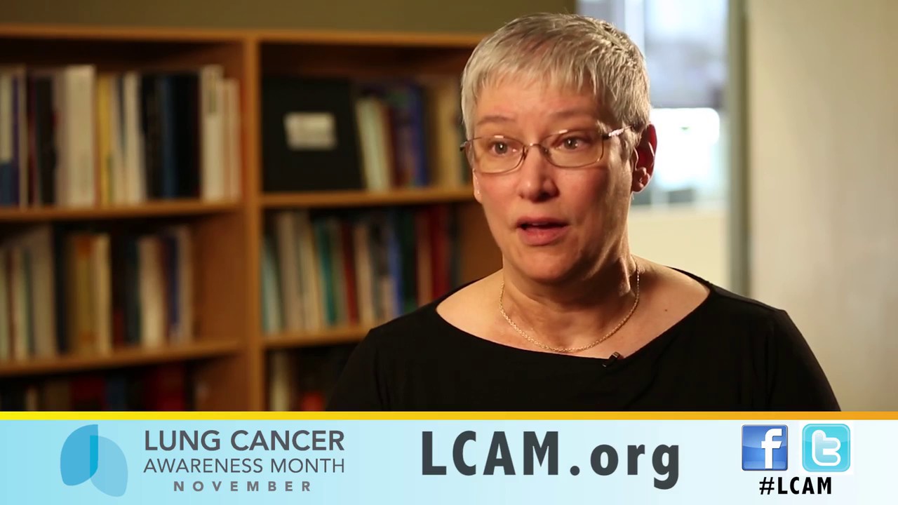Lung Cancer Awareness Month - Janet Freeman-Daily - YouTube