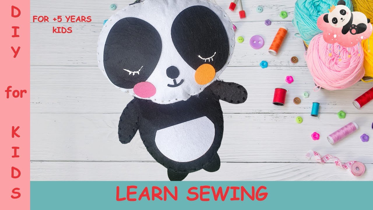 Nähen Lernen, How to make Stitching Learning fun and exiting for Kids ...