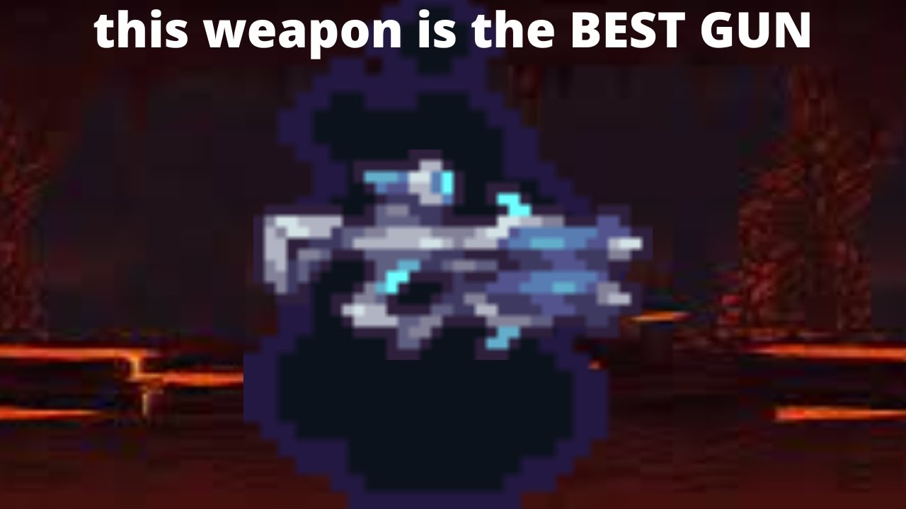 this weapon is overpowered... (Terraria Calamity) - YouTube