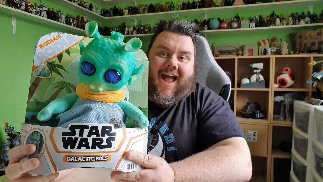 Star Wars Galactic Pals Rodian Plush Target Exclusive Mattel Toy Review ...