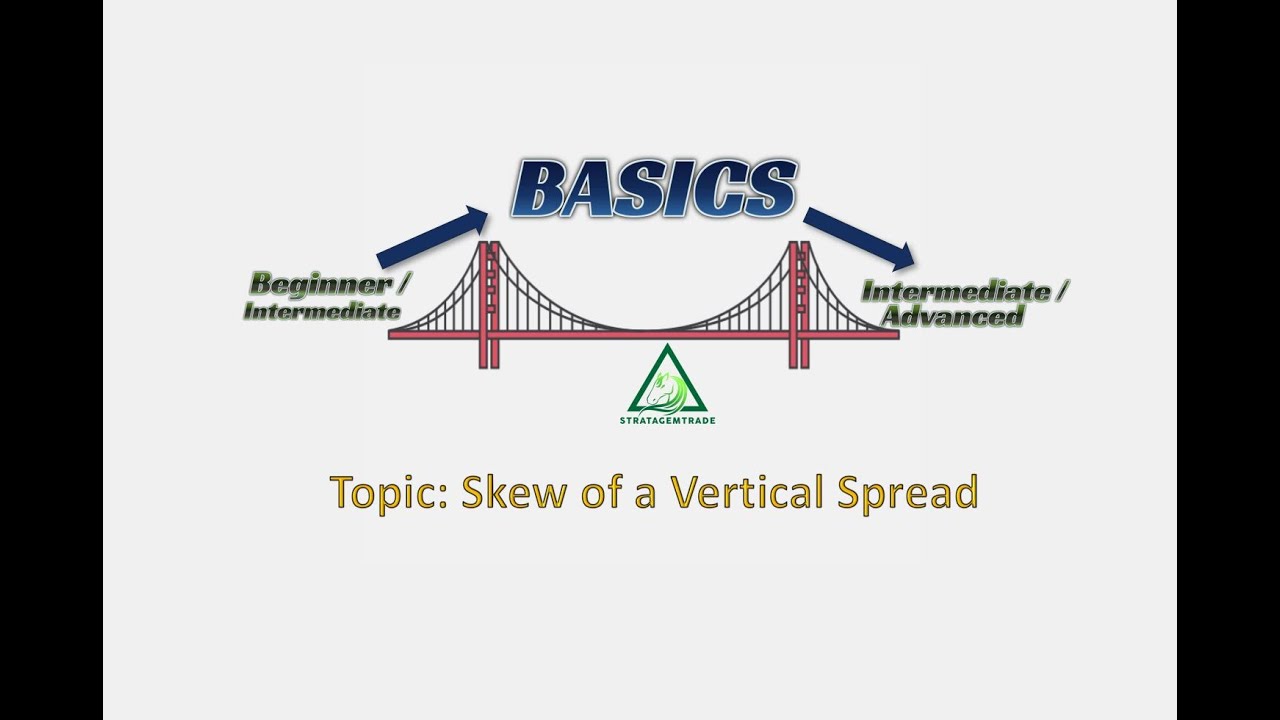 Basics: Skew of a Vertical Spread - YouTube