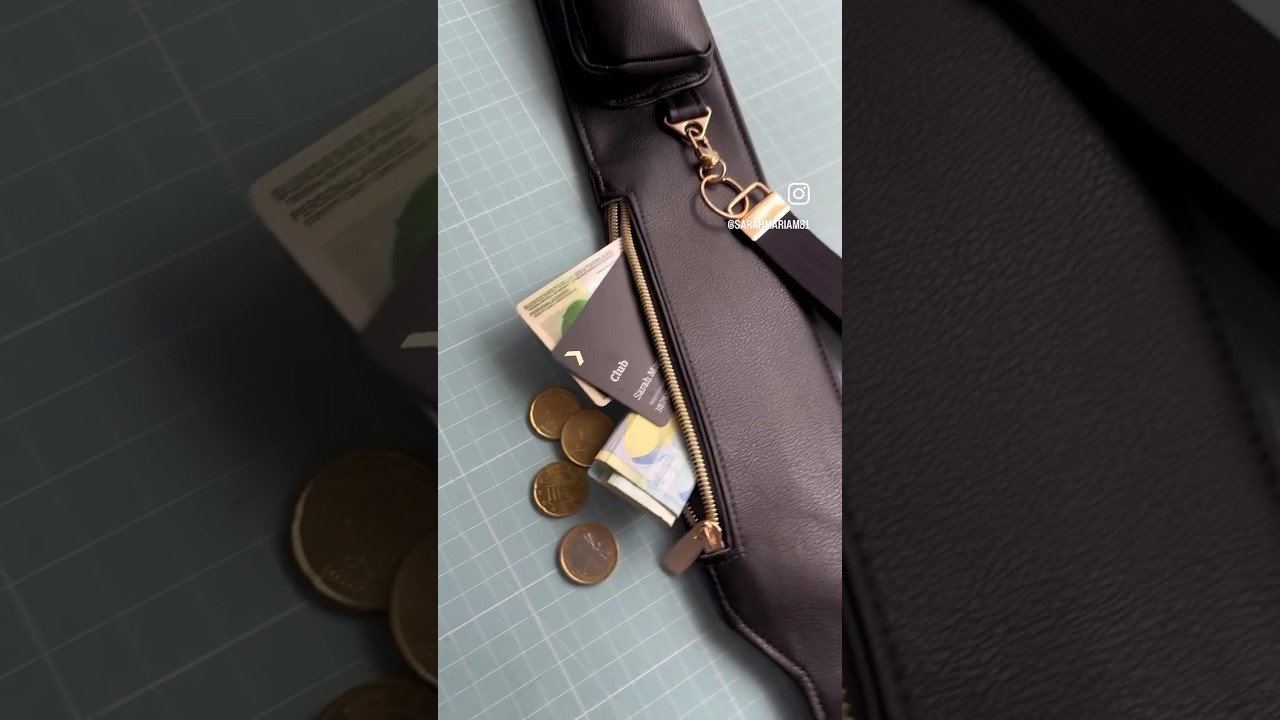 Daycation strap bag sewing tutorial #bagmaking #sewing #taschenähen ...