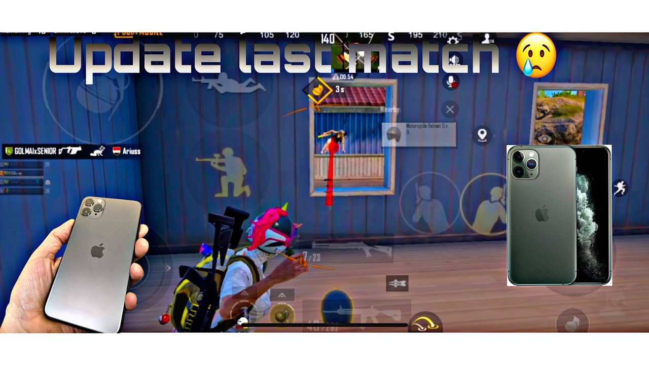 iPhone 11 Pro Max Pubg Test on HD Graphics 🤯/ IOS 15.6.1 Gameplay 2024 ...