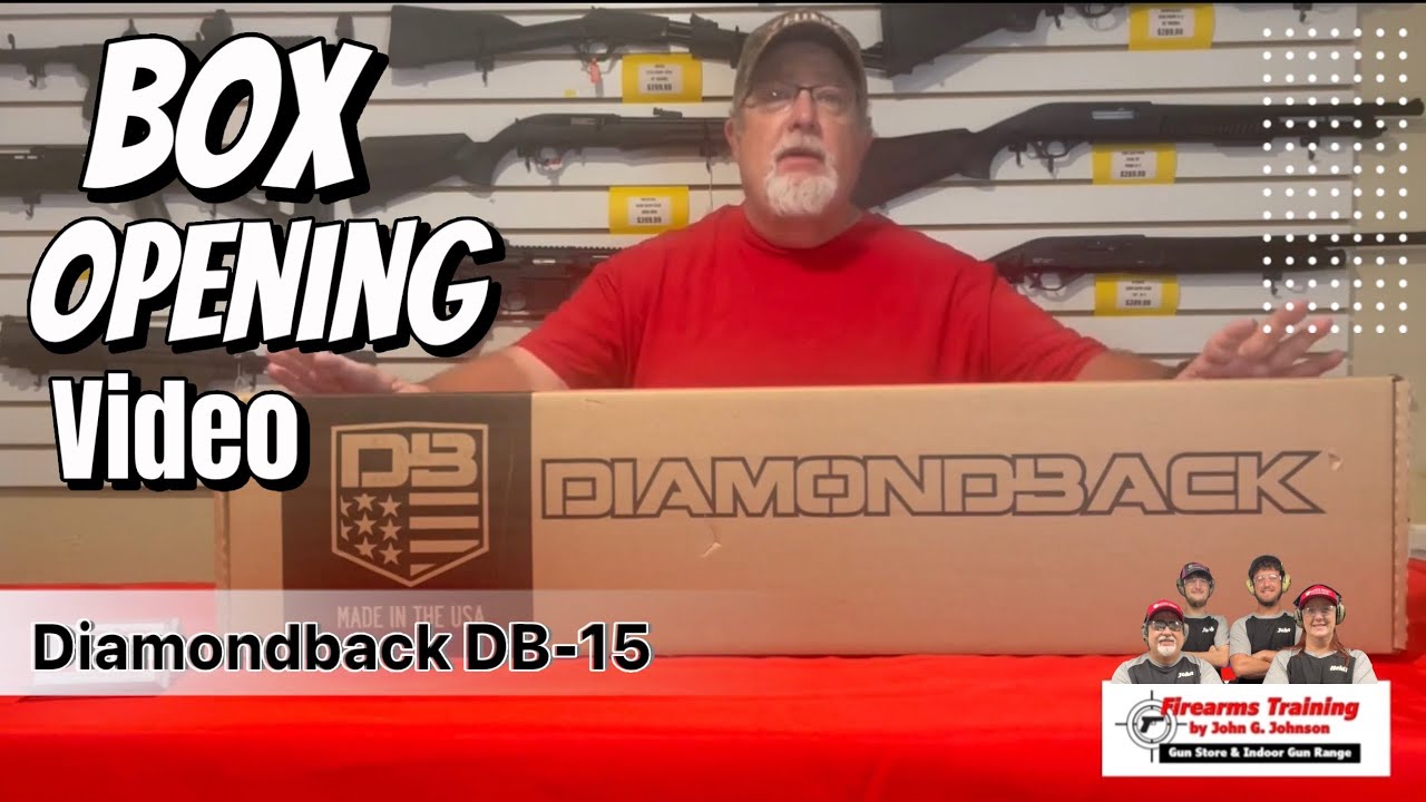 Box Opening of Diamondback DB15 5.56or 223 16” Optic Ready Free Float ...