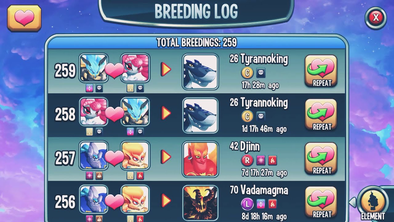 ML breeding master showed you how to breed legendary and epic monsters ...