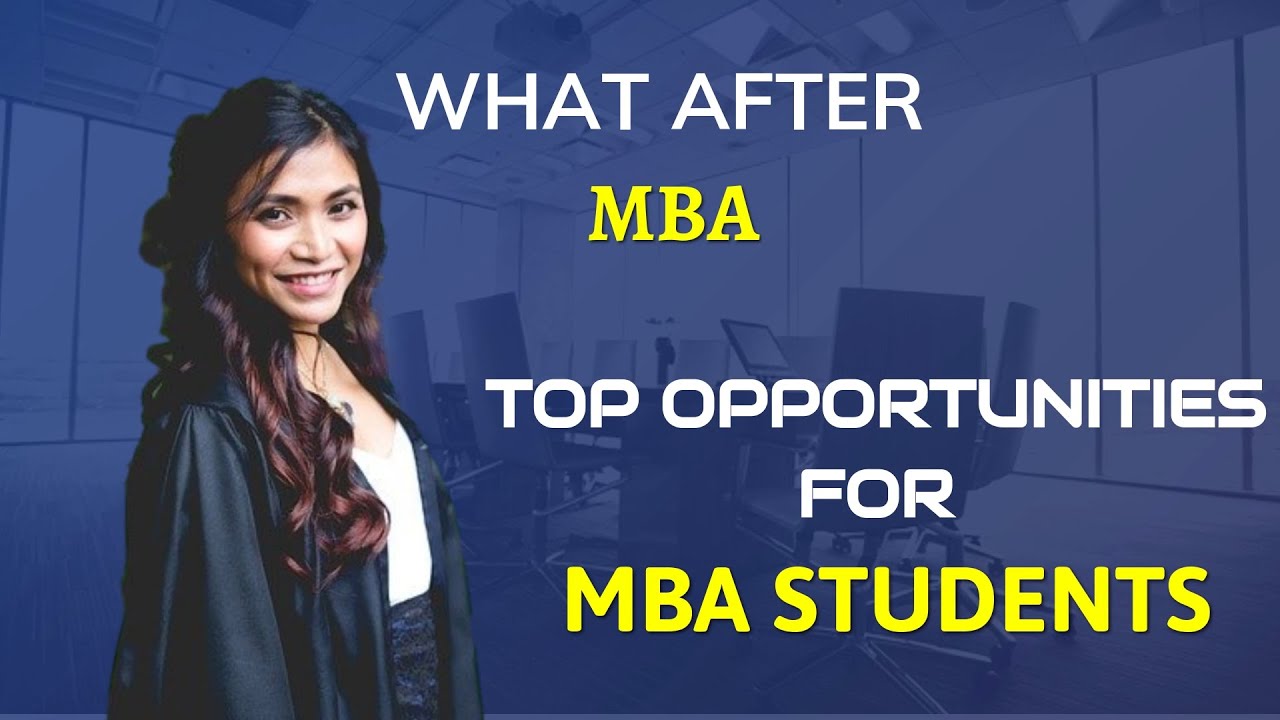 Top 10 Career Opportunities After MBA Degree I Career in Commerce ...