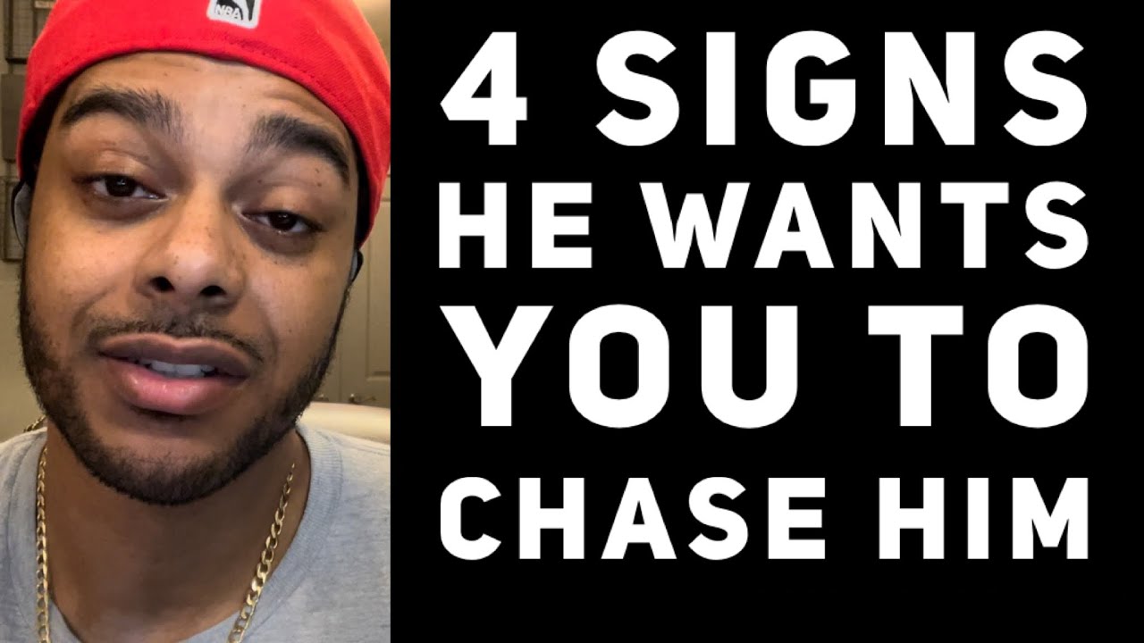 How to tell a guy wants to be chased | 4 signs he’s playing games - YouTube