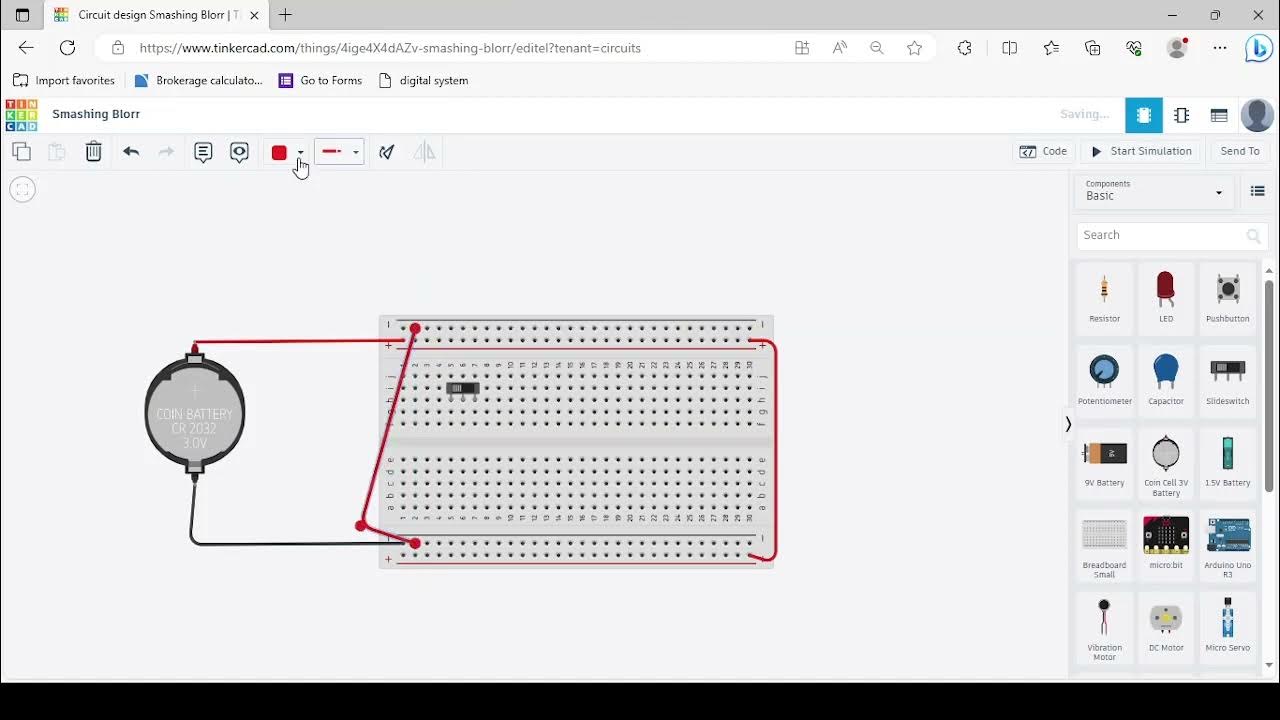 How to construct and use switch in tinkercad?|How to use switch? |What ...