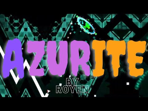 Geometry Dash | Azurite by Royen 100% 2.1 - YouTube