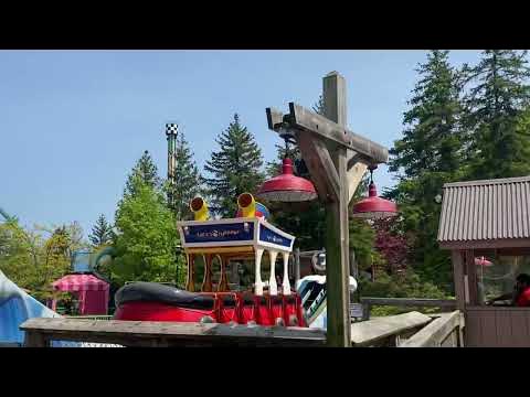 Snoopy’s Racing Railway Construction Update At Canada’s Wonderland Vlog 2 - YouTube