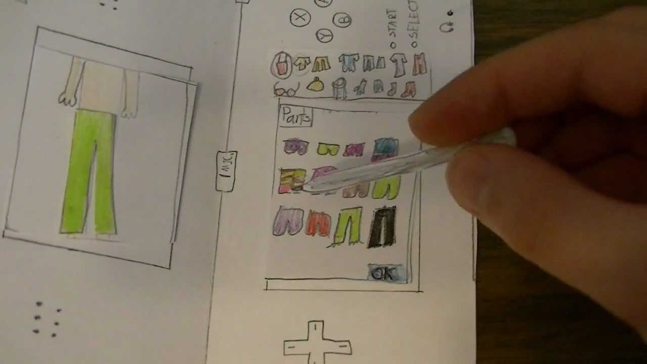 "Working" Paper Nintendo DS - Style Savvy 1 - YouTube