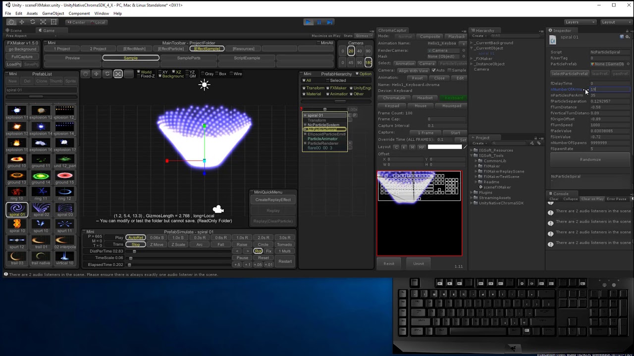 Unity - Using FXMaker to Make a Chroma Helix - YouTube