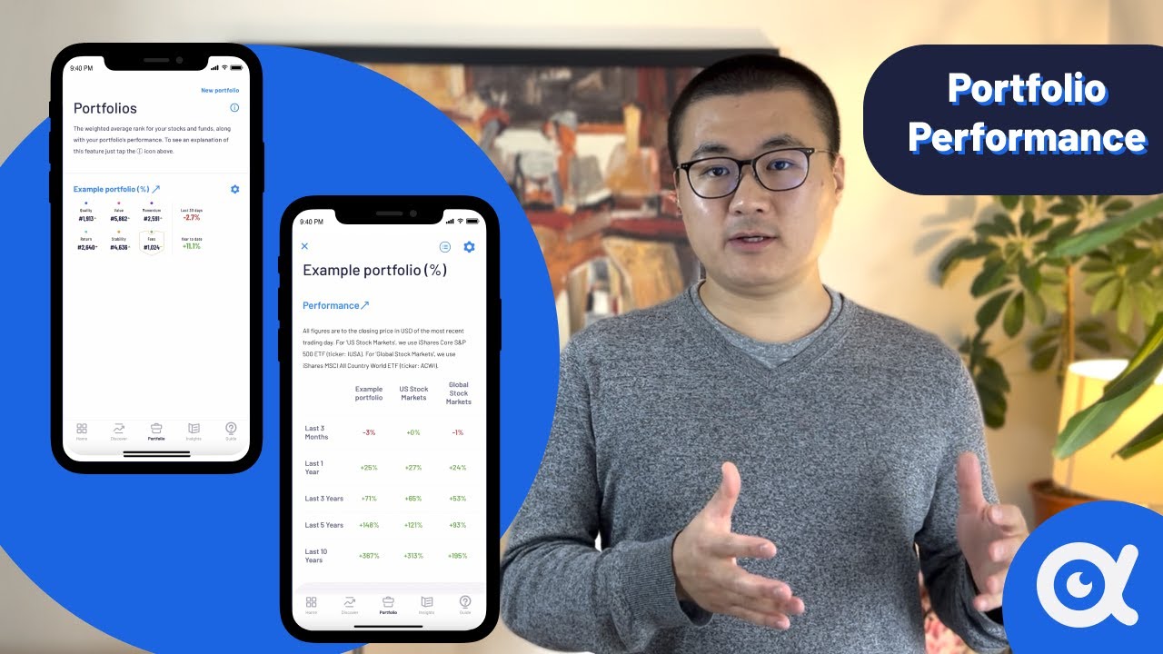 Tutorial #35 - Portfolio Performance | Investing app for beginners ...