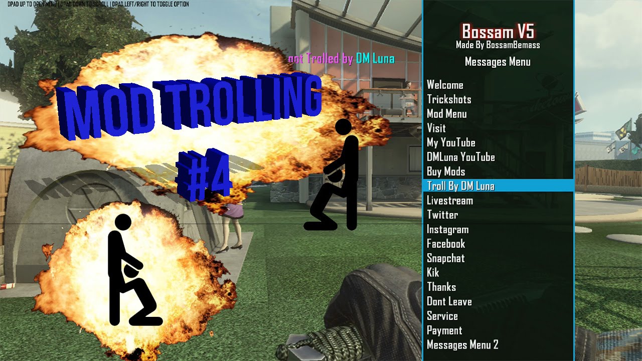 Mod Menu Trolling Bo2fivemgta Online More Trolling