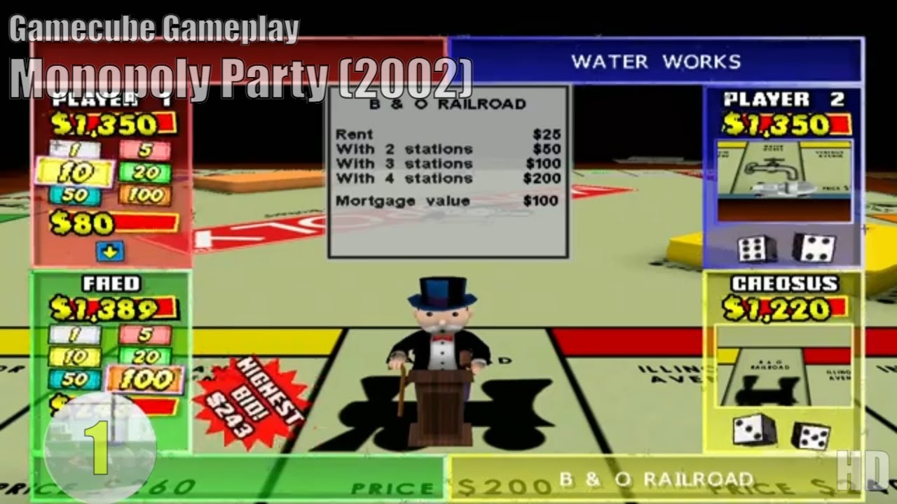 Monopoly Party (2002) // Gamecube Gameplay // 1️⃣ - YouTube