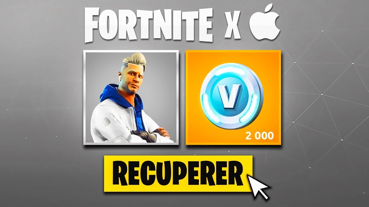 RÉCUPÉREZ LE NOUVEAU "PACK DE SKIN" APPLE SUR FORTNITE ! - YouTube