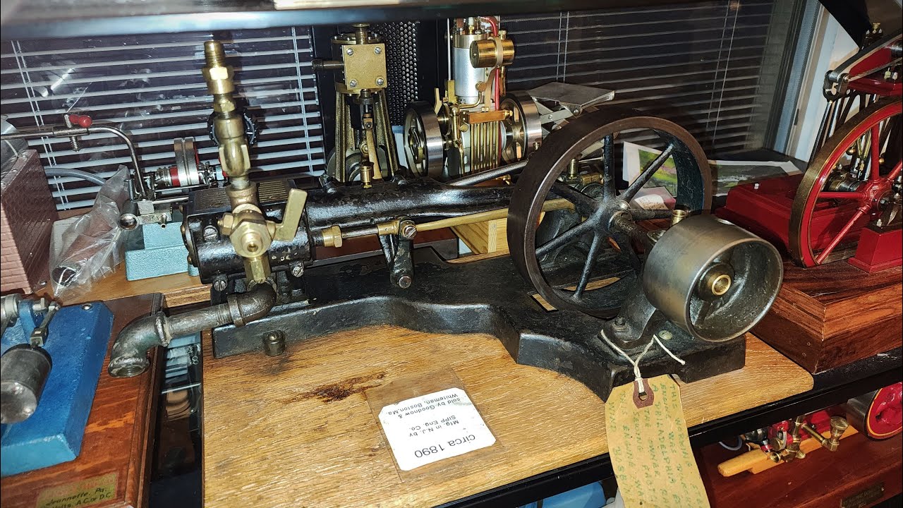 1890s SIPP STEAM ENGINE 1/4 HP Working Steam Engine from Sweat Shop in ...