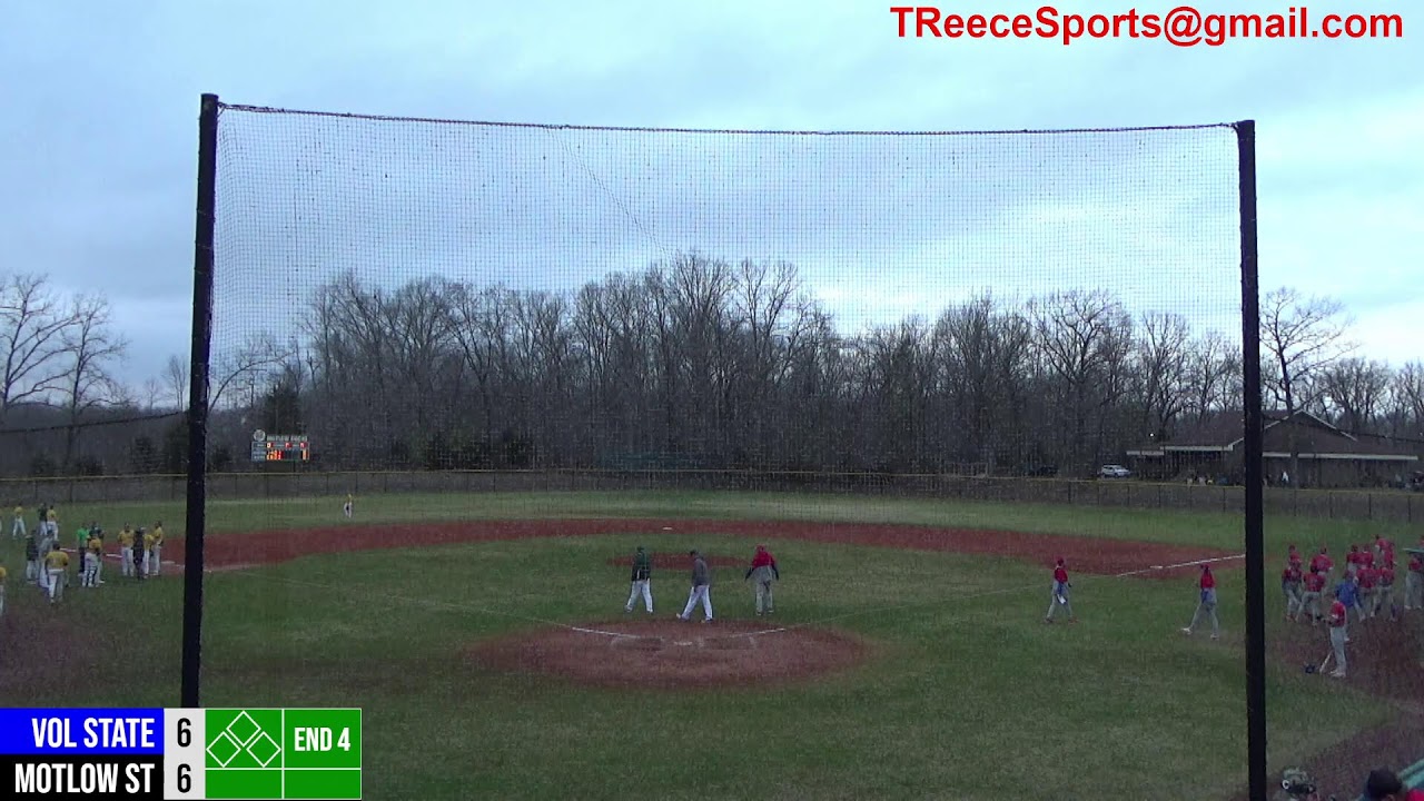 Baseball vs. Motlow State Community College - YouTube