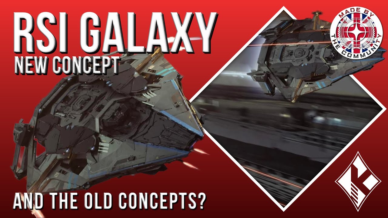 Star Citizen News [4K] The RSI Galaxy | The new large modular concept ...