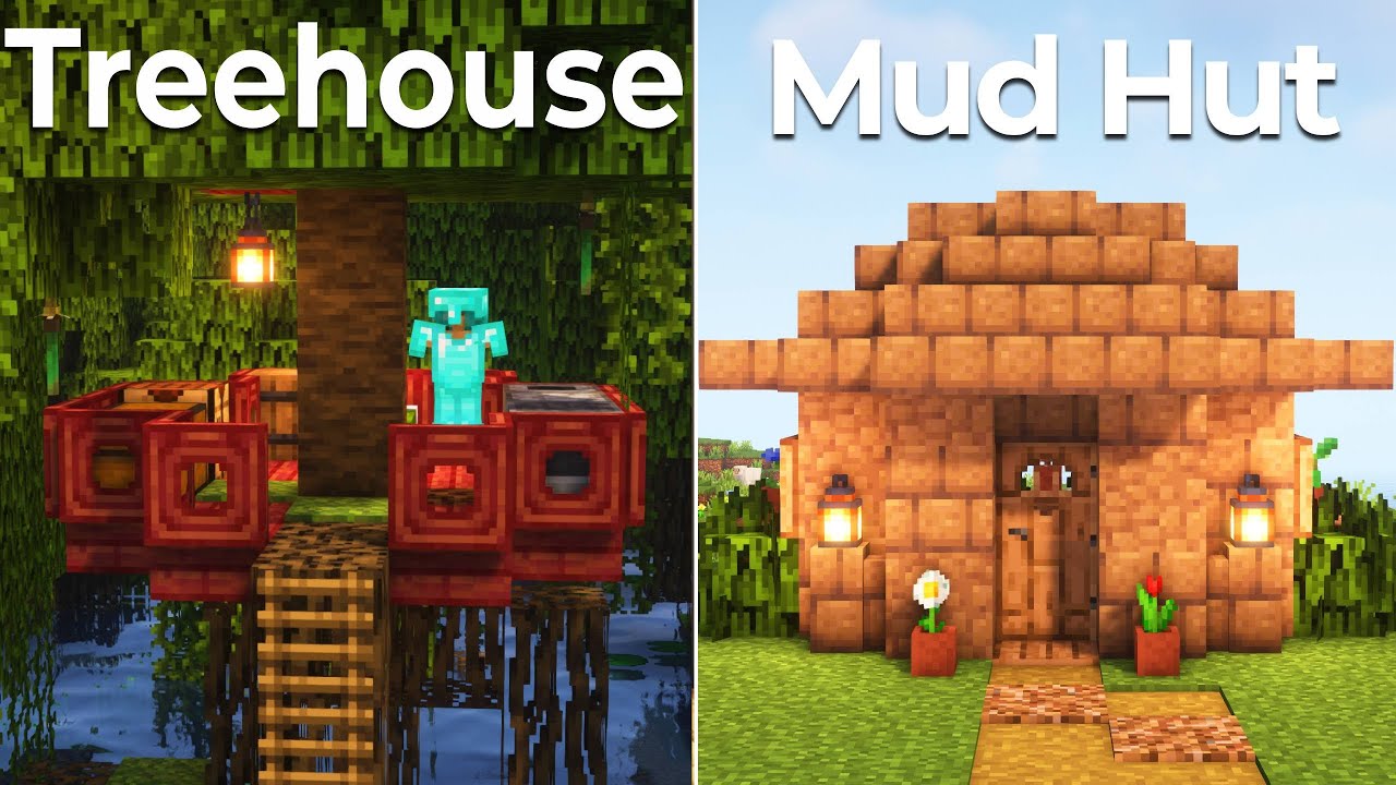 3 Simple Starter Bases for Minecraft 1.21 - YouTube