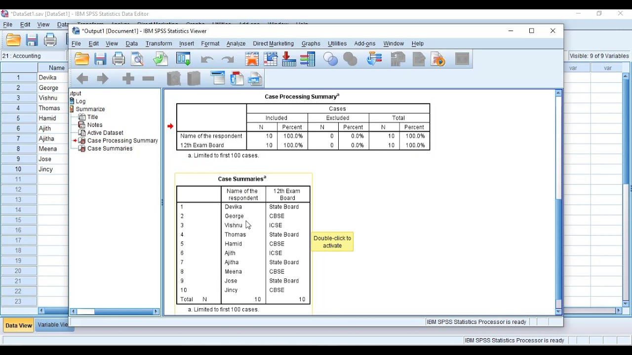 Select Cases Spss Part 1 Youtube